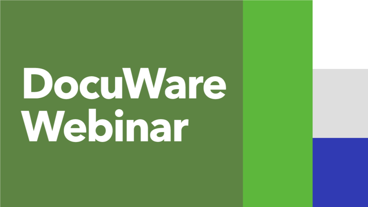 DocuWare Digital Transformation Resources - Webinars